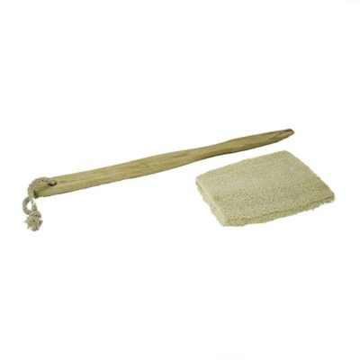 Long Handled Loofah with Detachable Handle - Acme Sponge Company